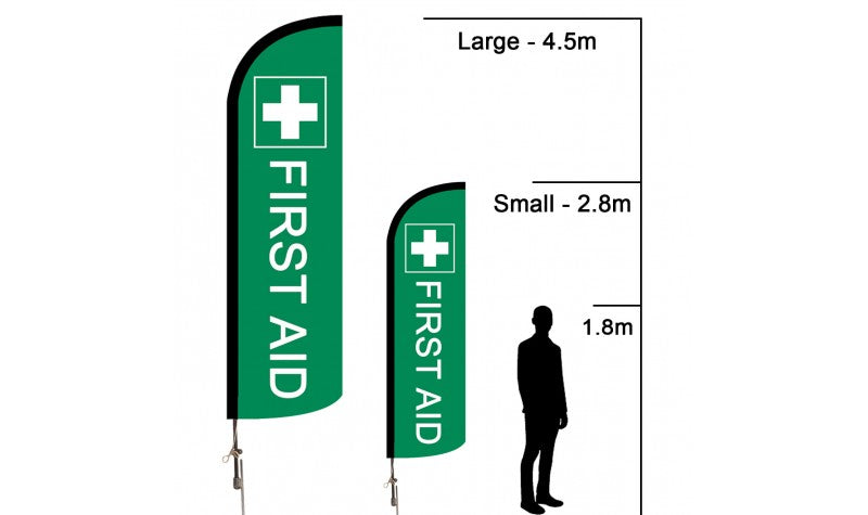 Feather Flags - FIRST AID - Stock Design | United Flags