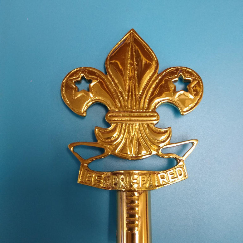 Scout Flagpole Topper - Brass Fleur Da Lis | United Flags